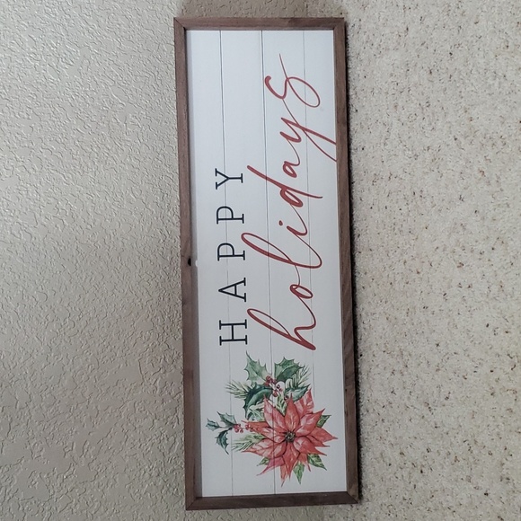 Kendrick | Holiday | Kendrick Wood Holiday Sign | Poshmark